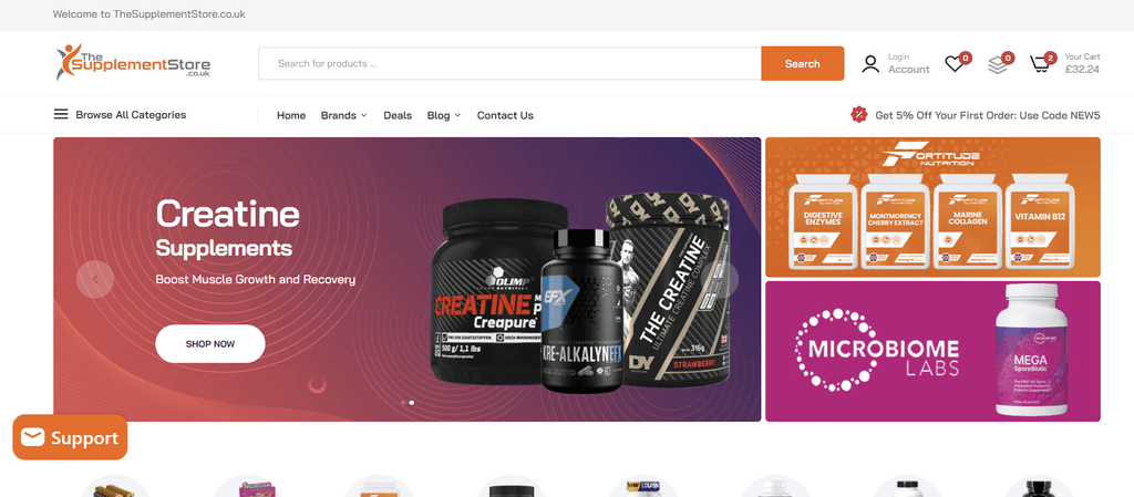 The Supplement Store - Now Open!