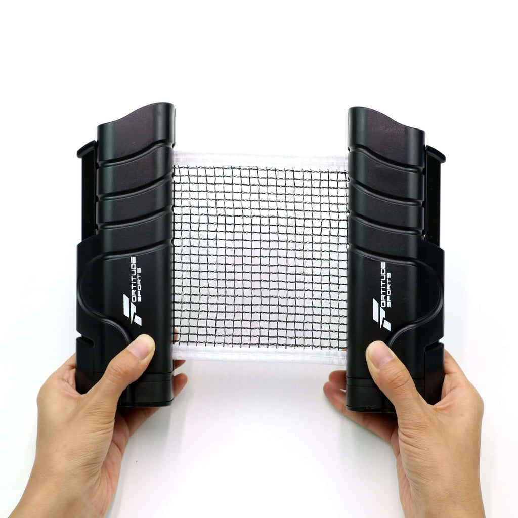Portable Table Tennis Net - Fortitude Sports Retractable Ping Pong Net