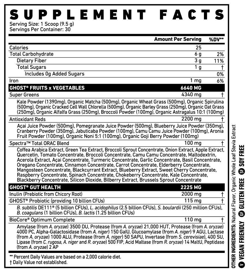 Ghost Lifestyle Supplements | The Supplement Store