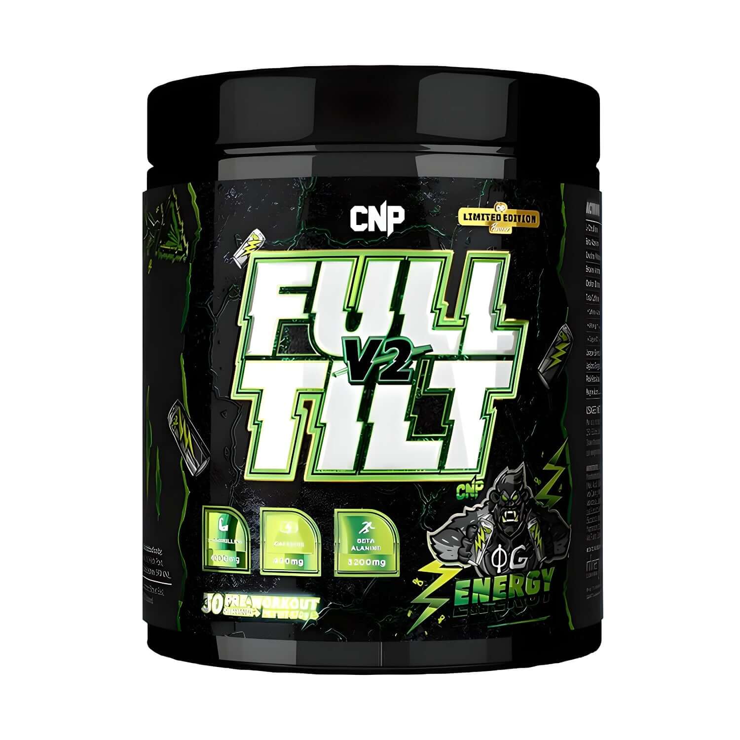 CNP Full Tilt – High-Stim Pre-Workout for Focus, Energy & Pumps
