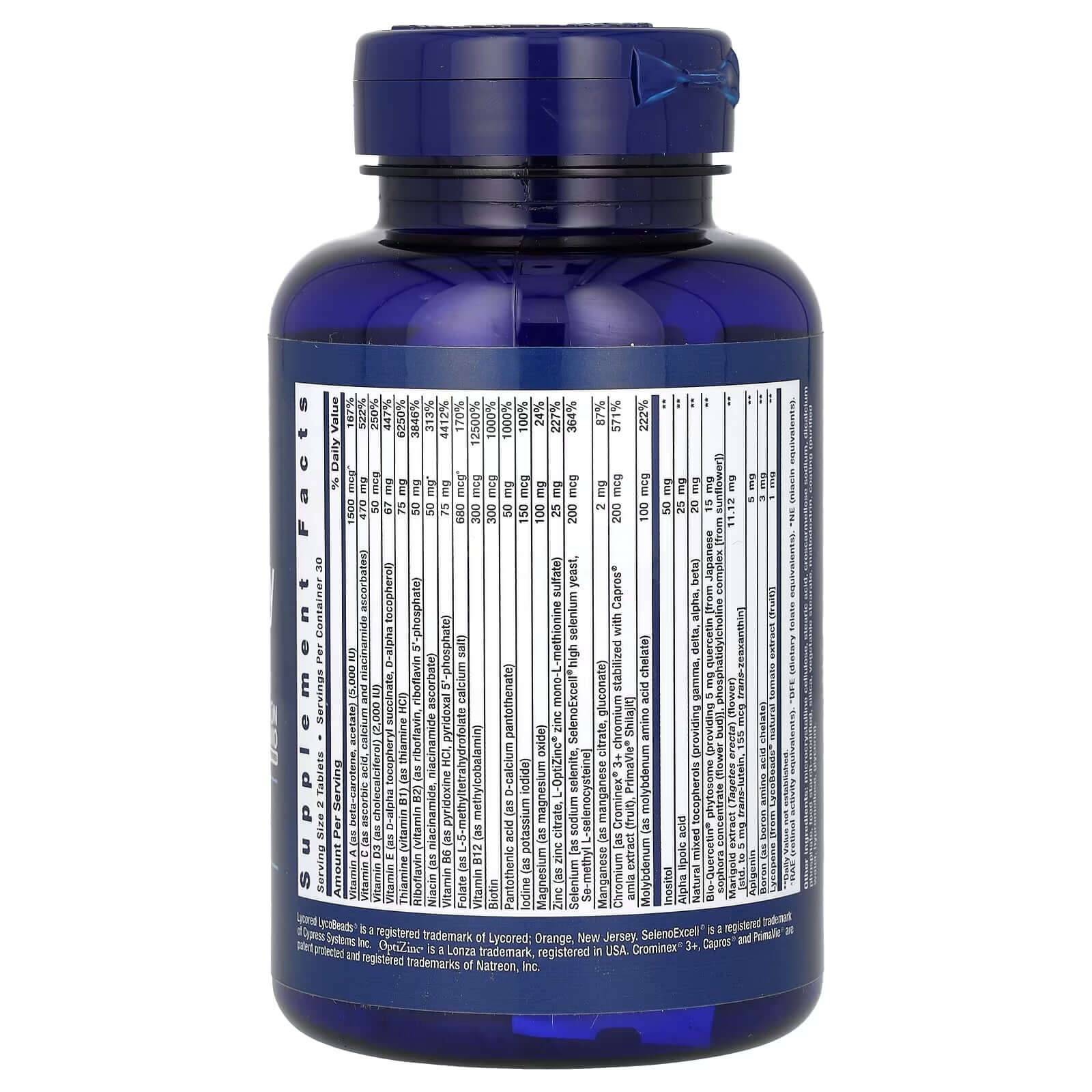 Life Extension Two Per Day Tablets