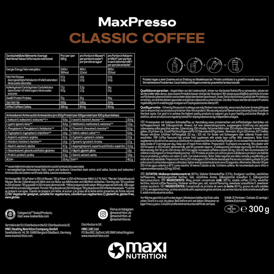 Maxi Nutrition Maximuscle Supplements | The Supplement Store