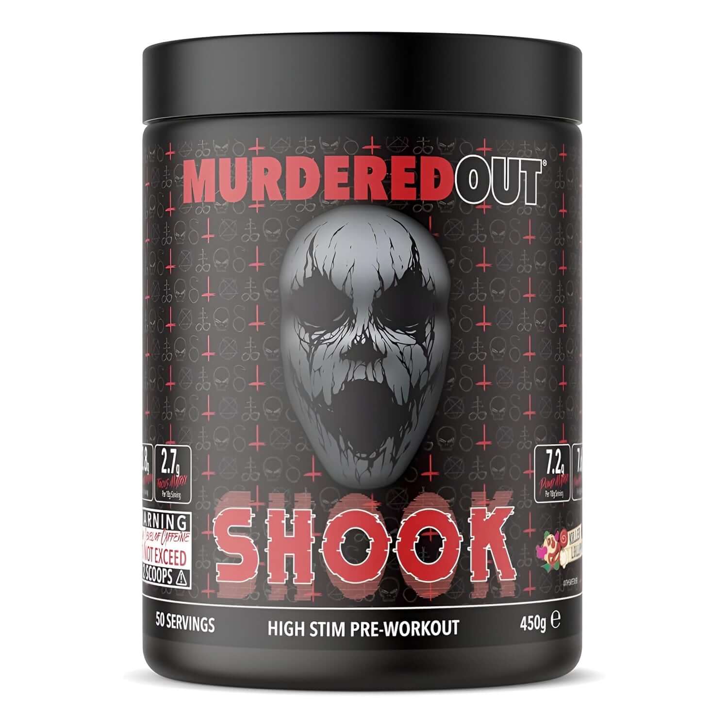 Murdered Out Shook Pre Workout | The Supplement Store