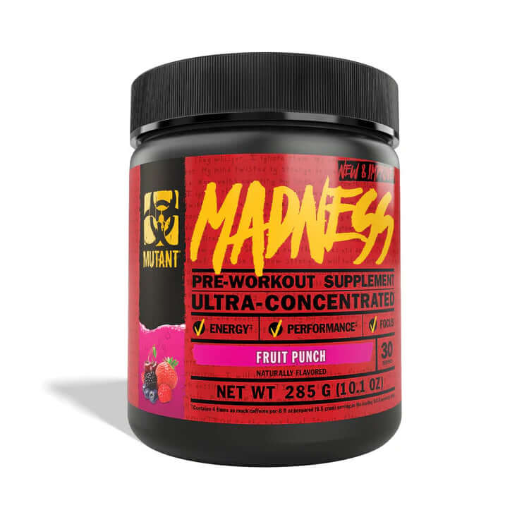 Mutant Madness Pre-Workout: Energy & Focus