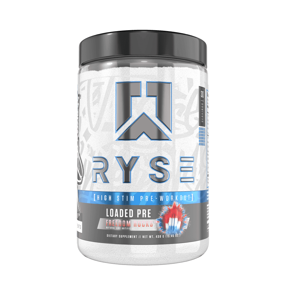 Ryse Loaded Pre Workout Formula - Energy, Focus & Pumps